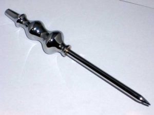 Large Chrome Tiller Pin – plain – Pro Cast Notts